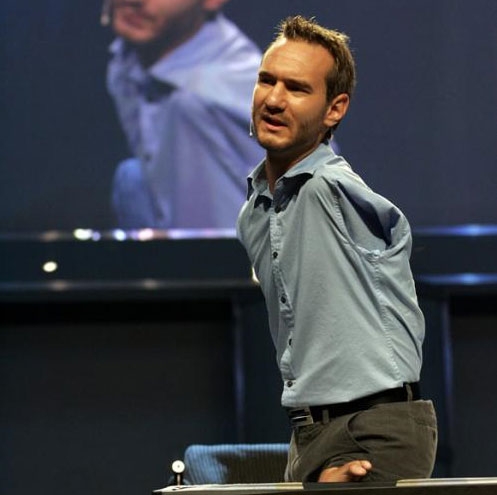 NIck Vujicic - man without limbs shares the Bible verse that gave him ...